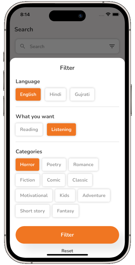 Ebooks Reader and Audiobooks Listen App template in Flutter | StoryTime ...
