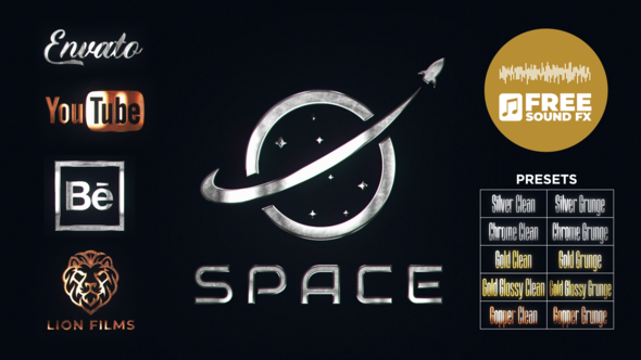 Metal Logo Reveal, After Effects Project Files | VideoHive