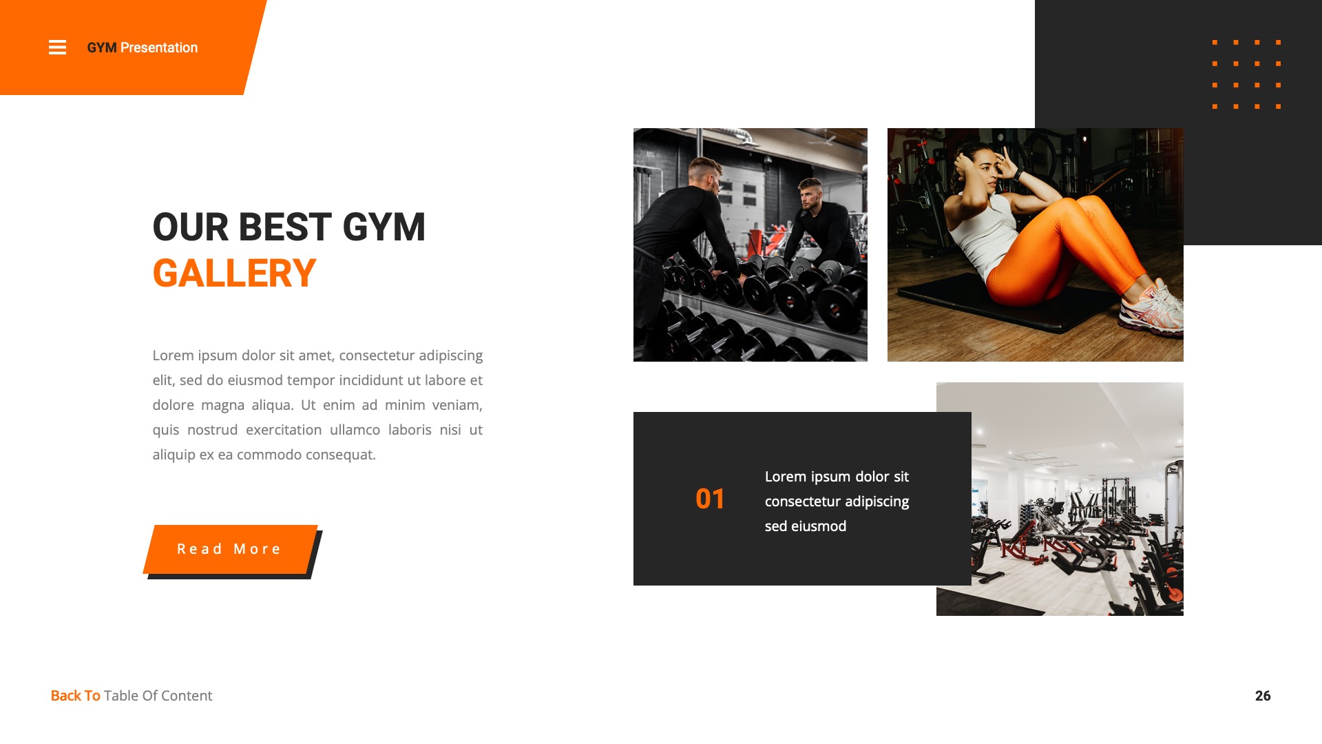 Eragym - Gym PowerPoint, Presentation Templates | GraphicRiver