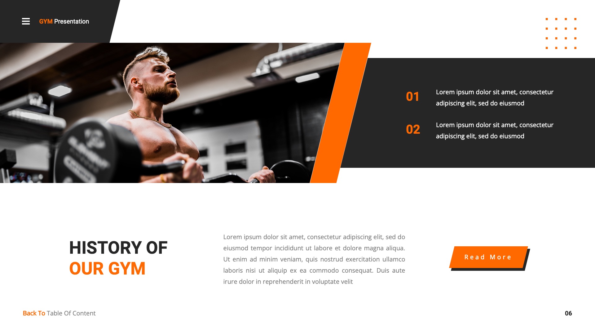 Eragym - Gym PowerPoint, Presentation Templates | GraphicRiver