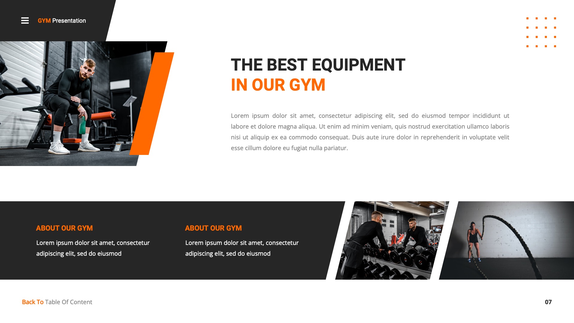 Eragym - Gym PowerPoint, Presentation Templates | GraphicRiver