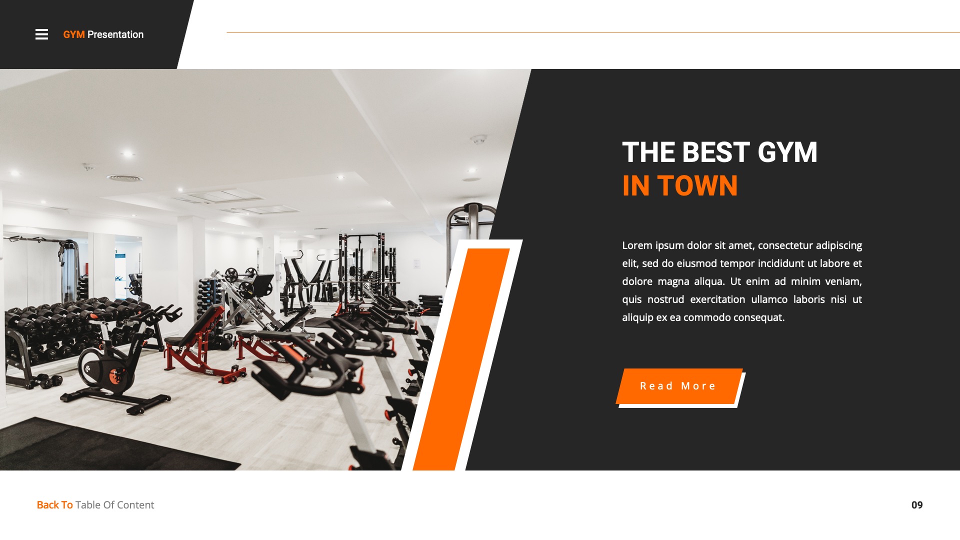 Eragym - Gym PowerPoint, Presentation Templates | GraphicRiver