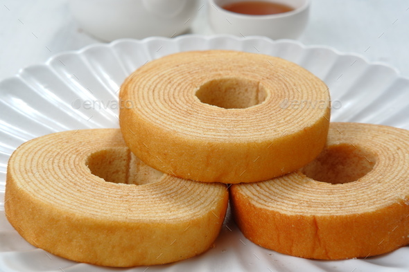Baumkuchen or Tree Cake or log cake is a typical German,and cake that ...