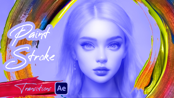 Paint Stroke Transitions Vol. 2, After Effects Project Files | VideoHive