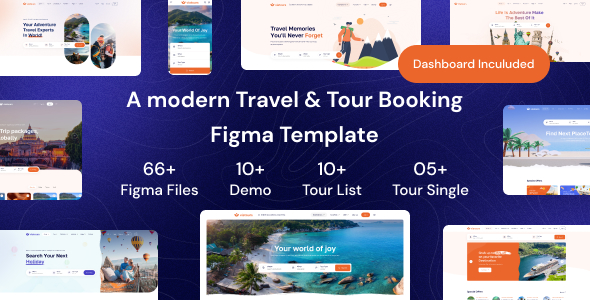 ViaTours - Travel & Tour Agency Figma Template by CreativeLayers ...