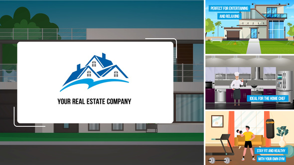 Real Estate Animated Promo, After Effects Project Files | VideoHive