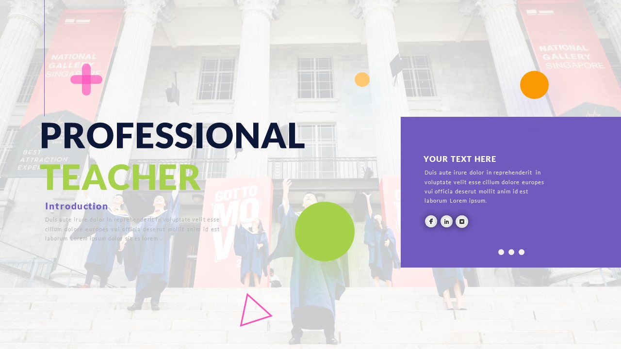 Education Pro - Keynote Presentation Template, Presentation Templates