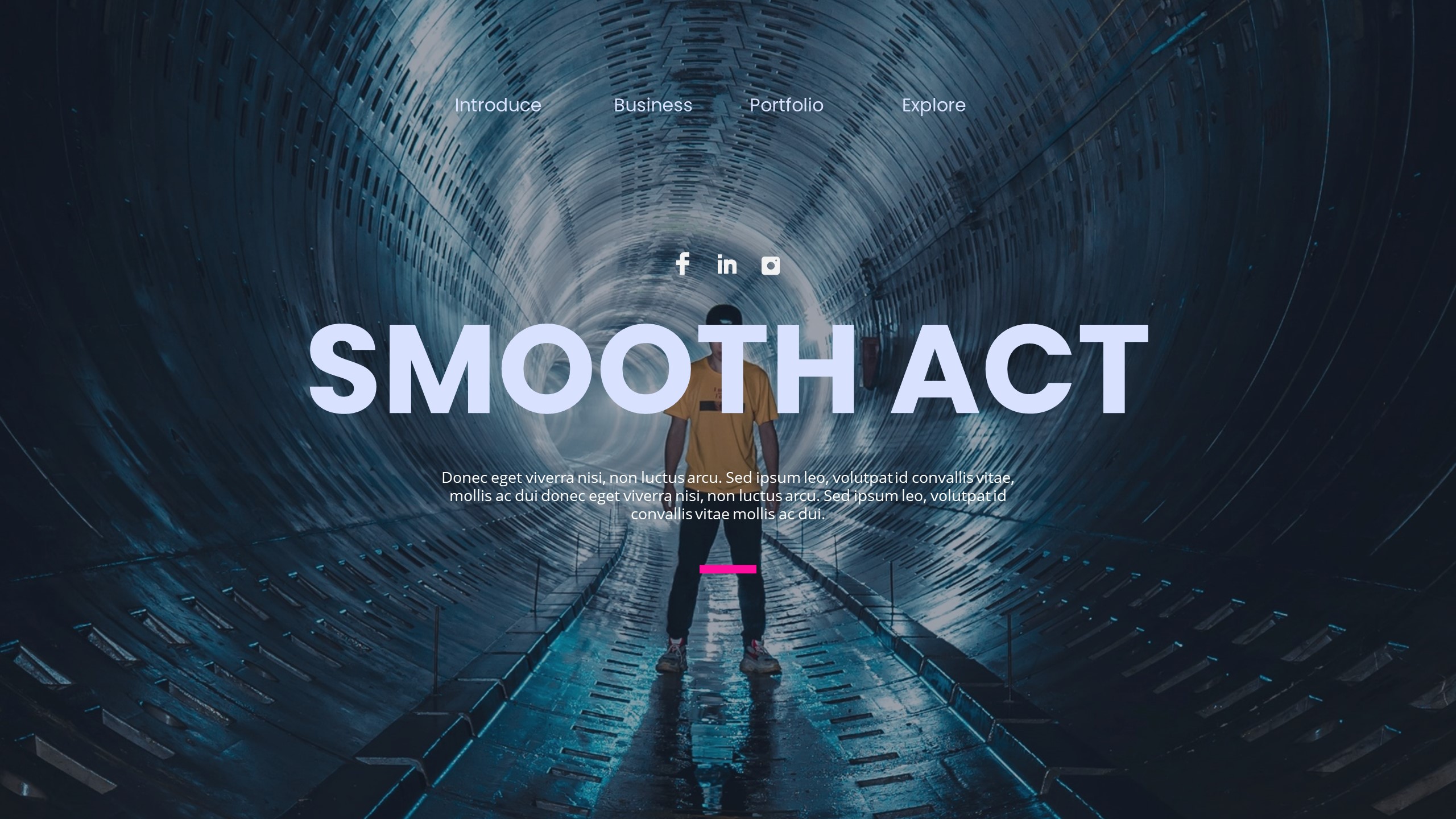 Smooth Act - Keynote Presentation Template, Presentation Templates