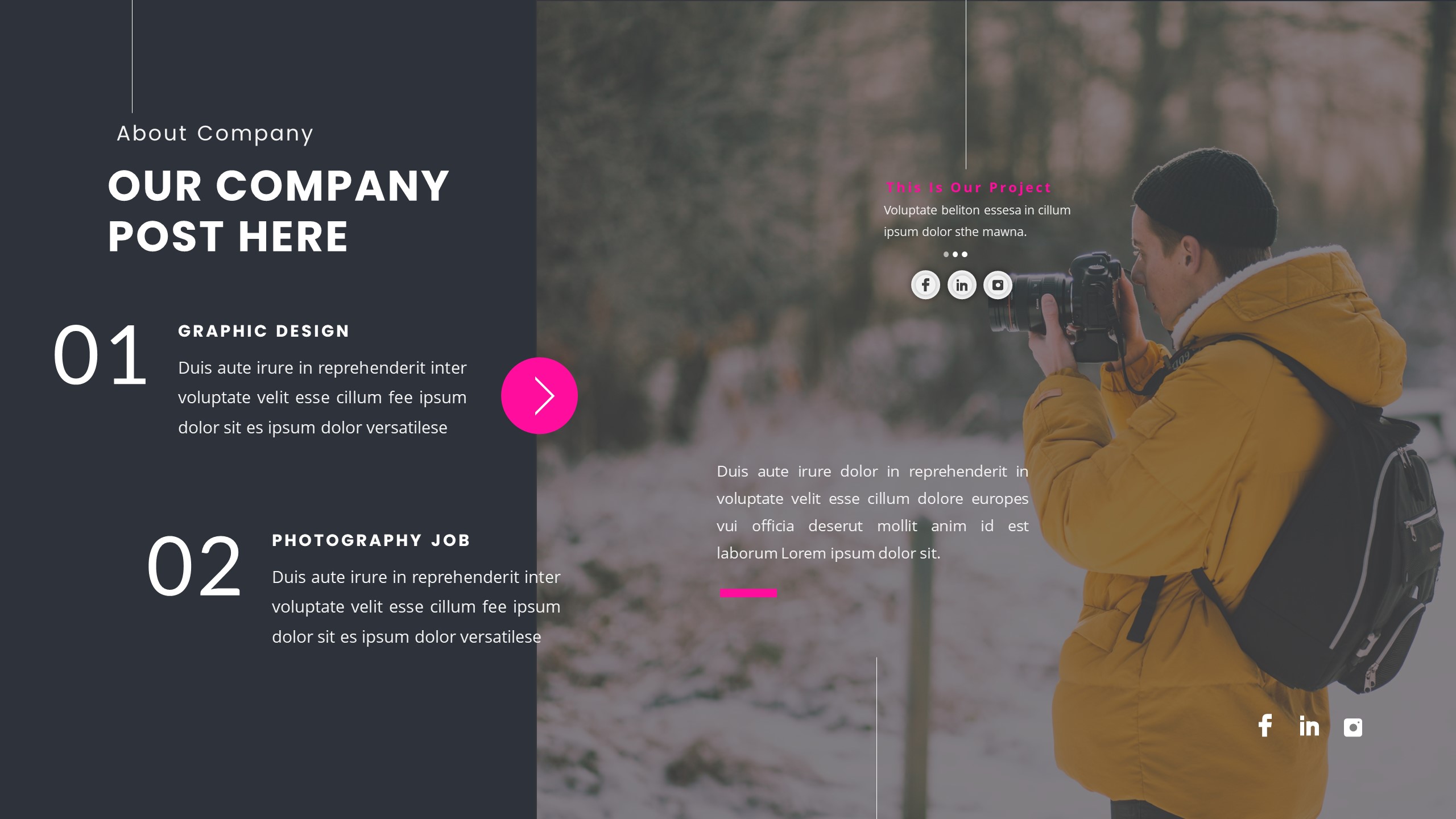 Smooth Act - Keynote Presentation Template, Presentation Templates