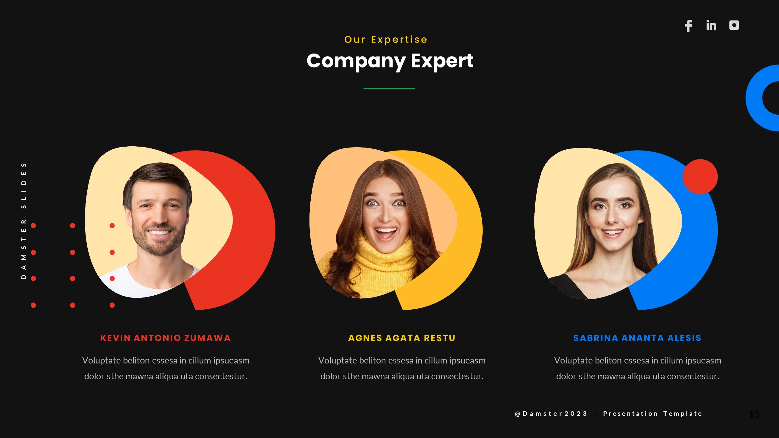 Damster Slides - Keynote Presentation Template, Presentation Templates