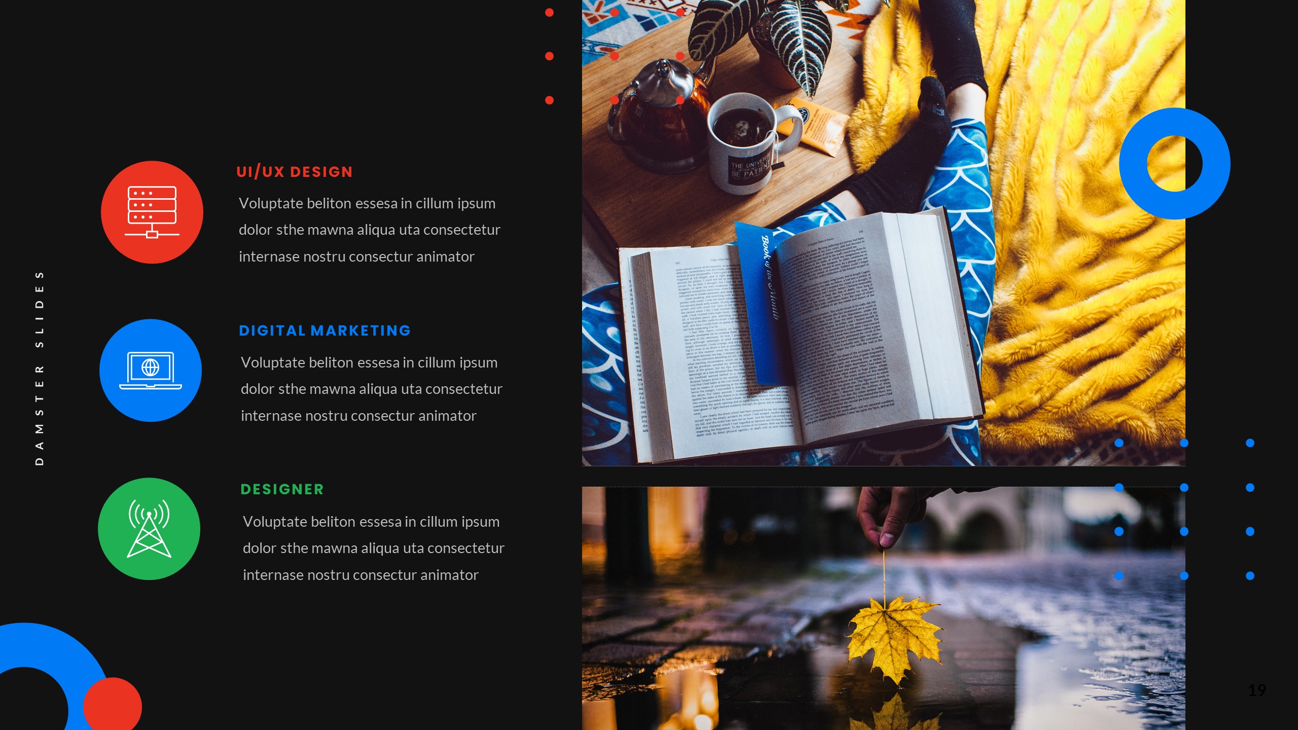 Damster Slides - Keynote Presentation Template, Presentation Templates
