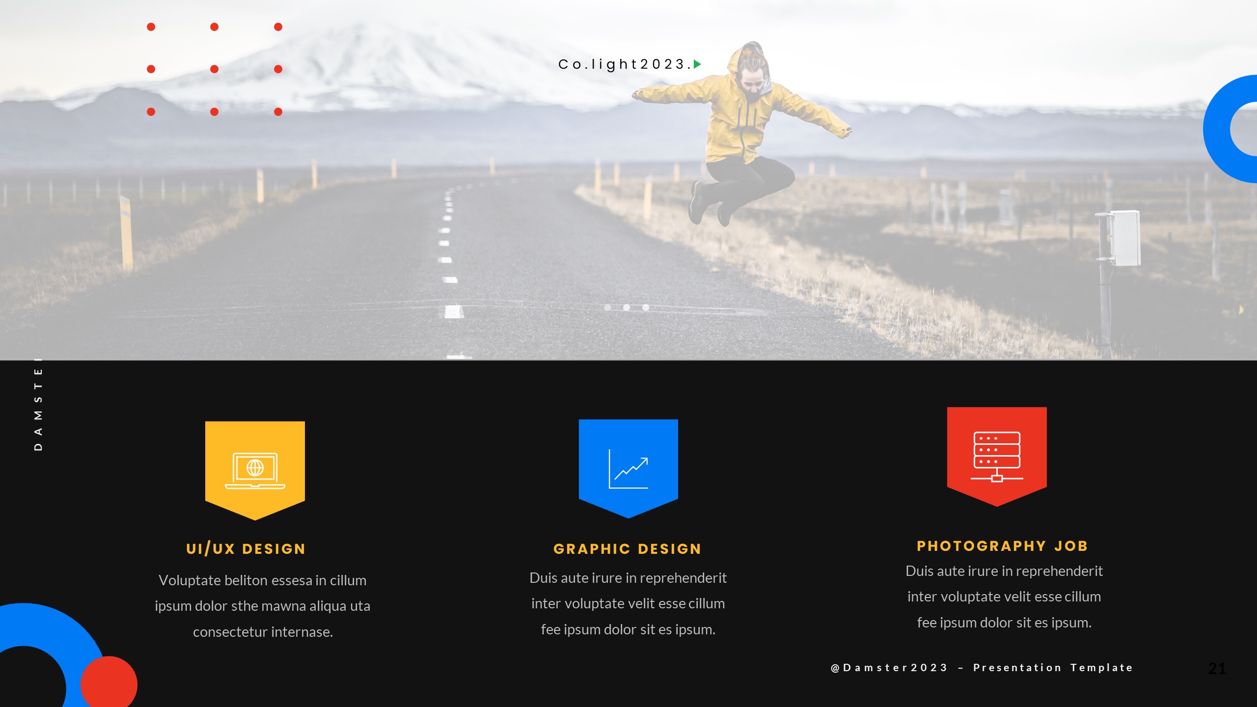 Damster Slides - Keynote Presentation Template, Presentation Templates