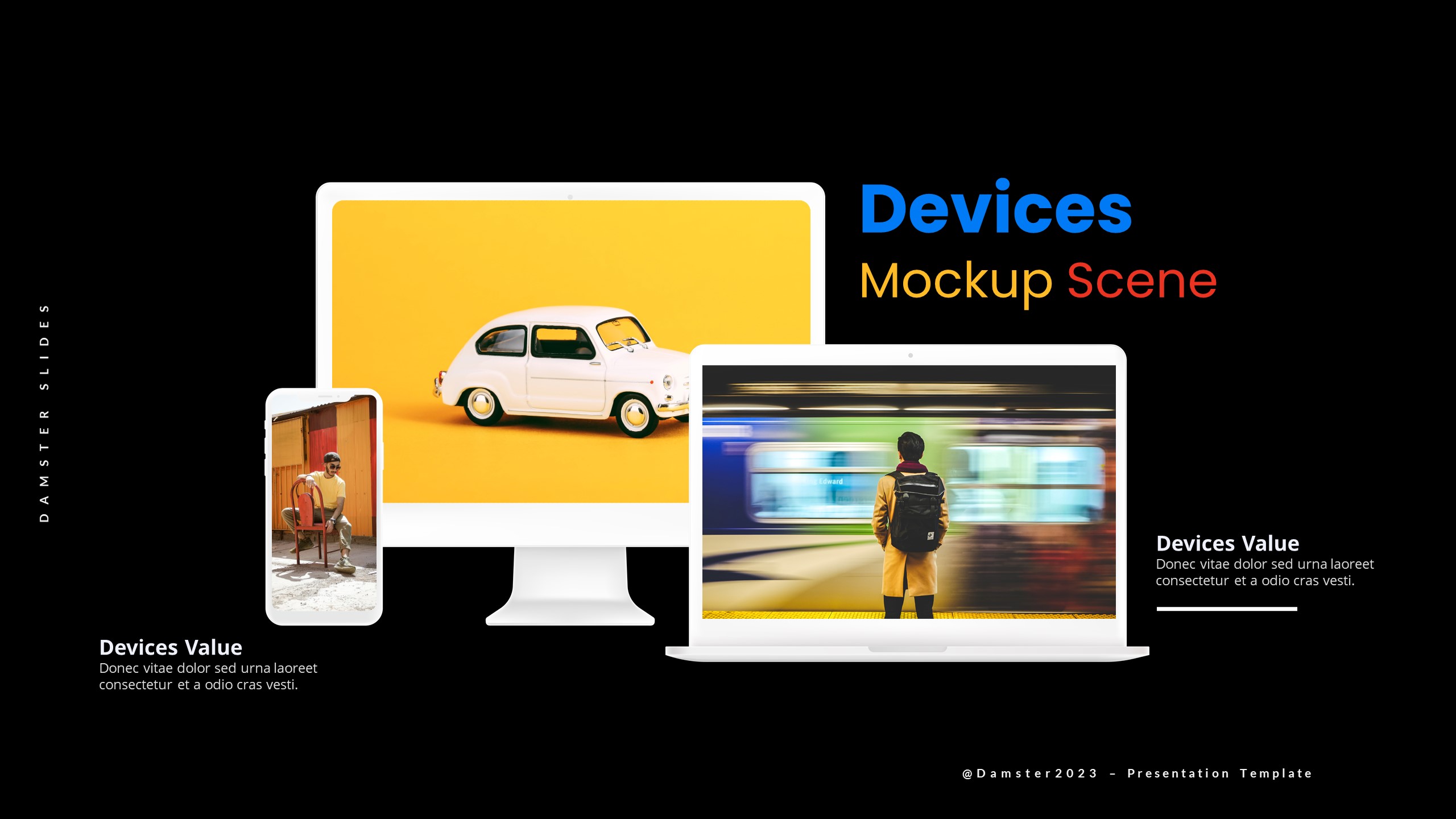 Damster Slides - Keynote Presentation Template, Presentation Templates