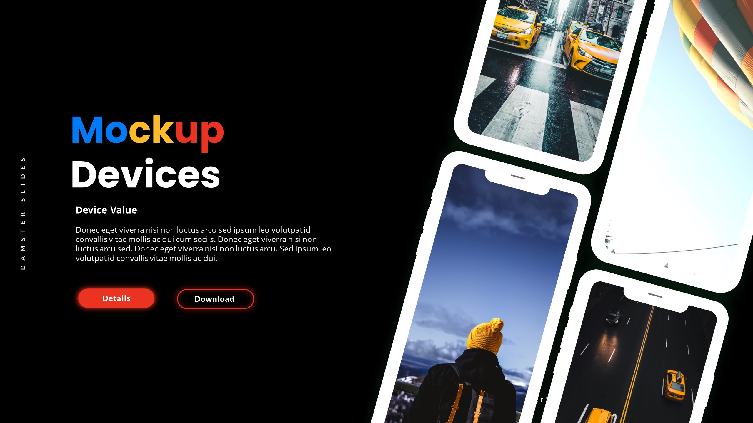 Damster Slides - Keynote Presentation Template, Presentation Templates