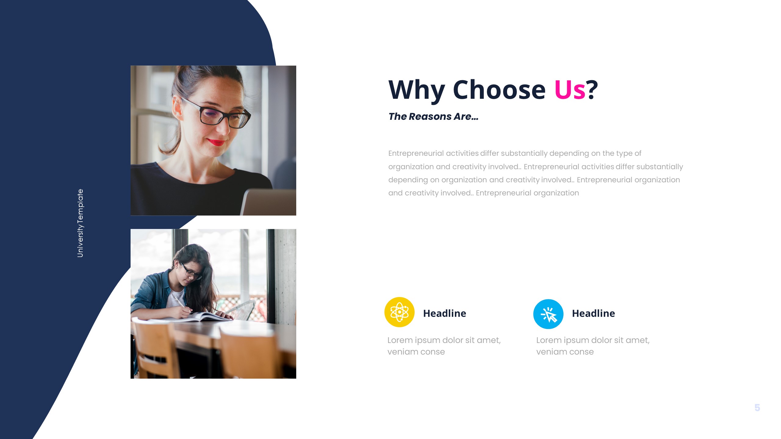 University Slides - Keynote Presentation Template, Presentation Templates