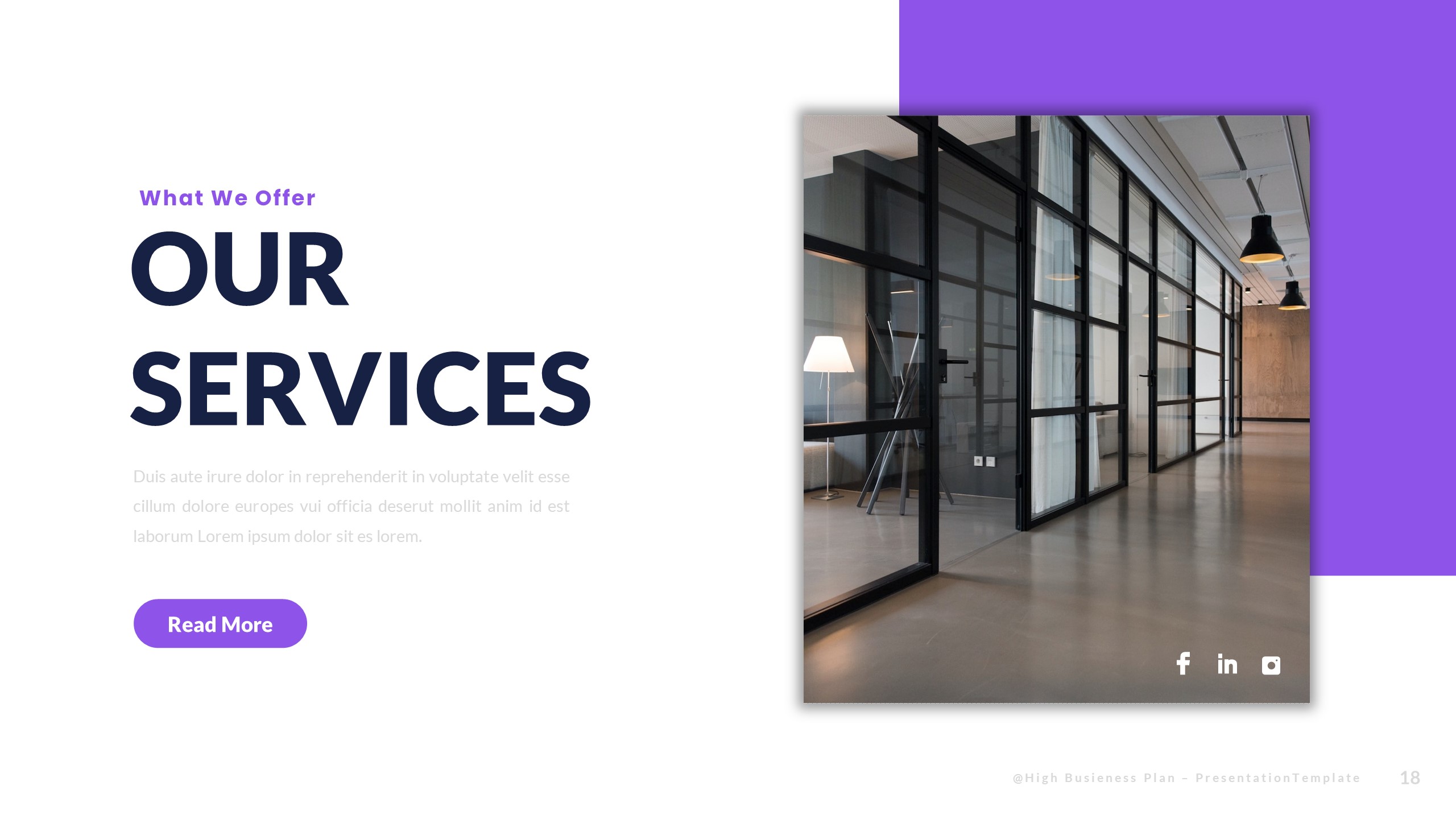 High Business - Keynote Presentation Template, Presentation Templates