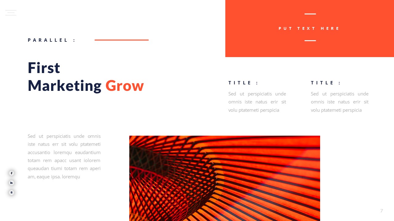 Parallel Slides - Keynote Presentation Template, Presentation Templates