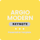 Argio Slides - Keynote Presentation Template, Presentation Templates