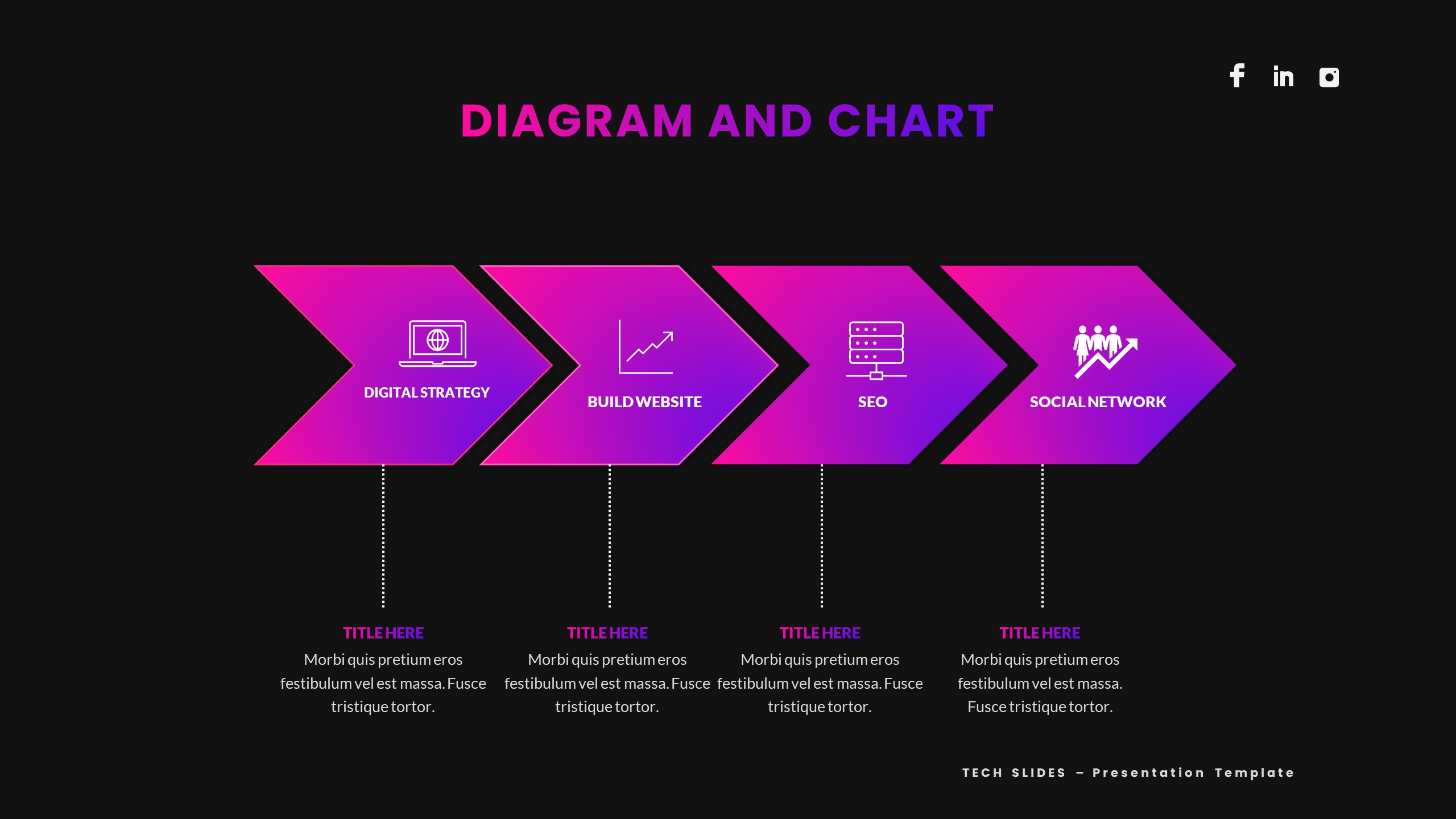 Tech Slides - Keynote Presentation Template, Presentation Templates