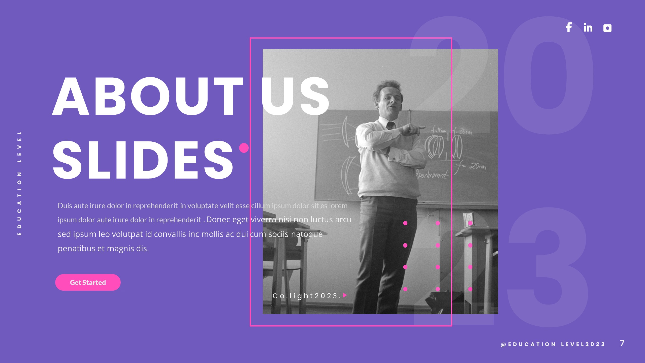 Education Level - Keynote Presentation Template, Presentation Templates