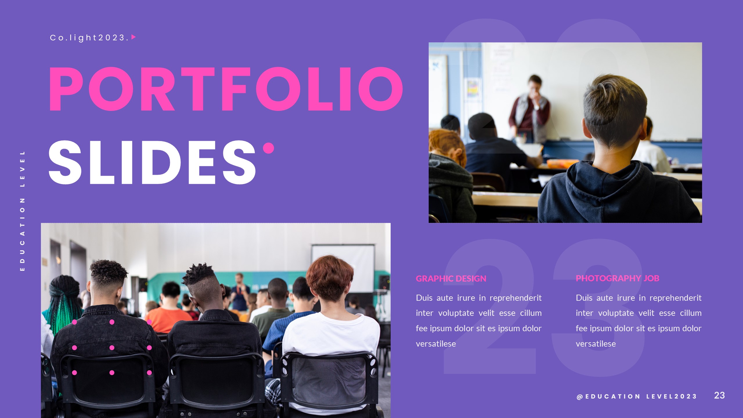 Education Level - Keynote Presentation Template, Presentation Templates