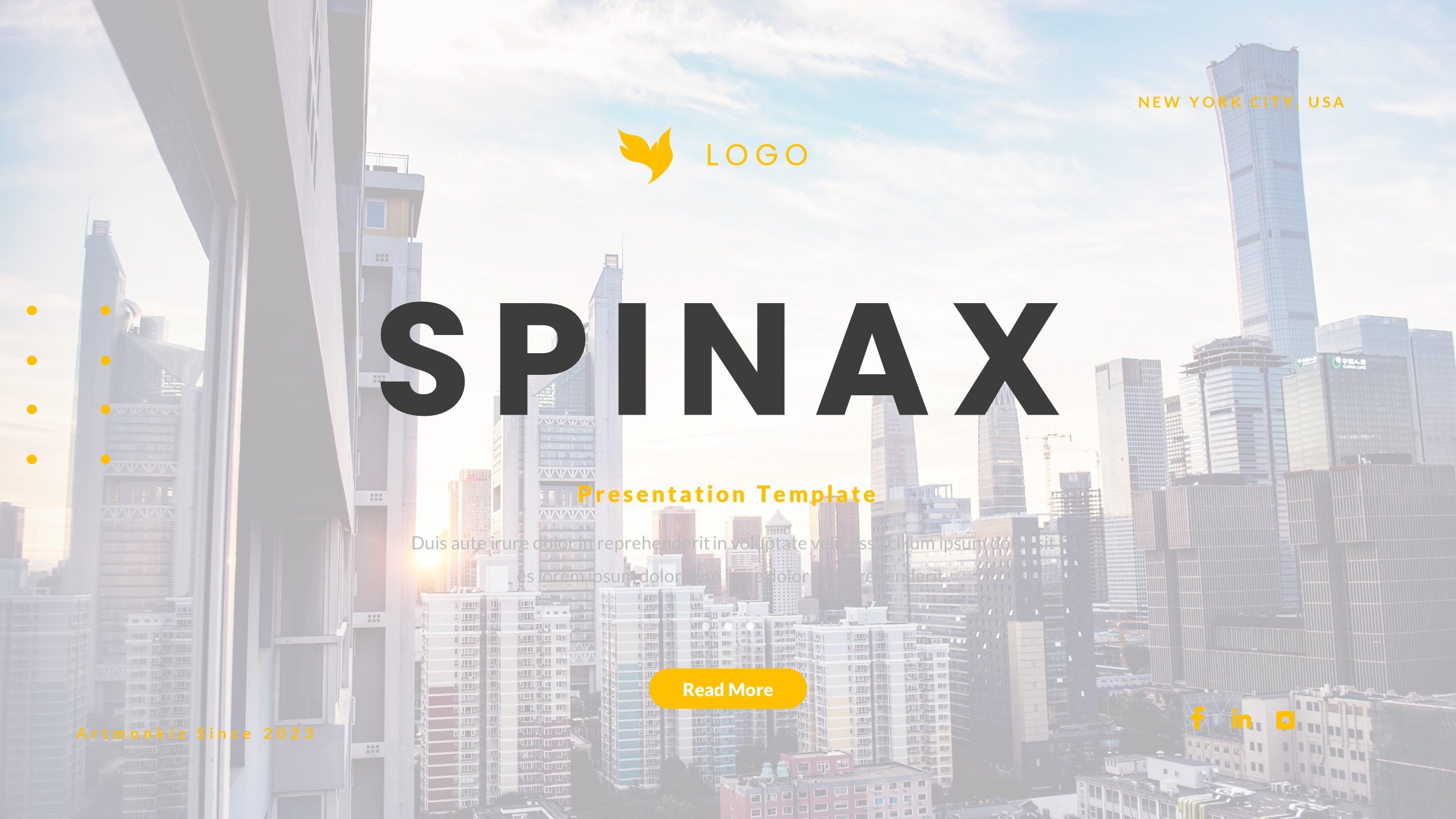 Spinax - Keynote Presentation Template by ArtMonkiz | GraphicRiver