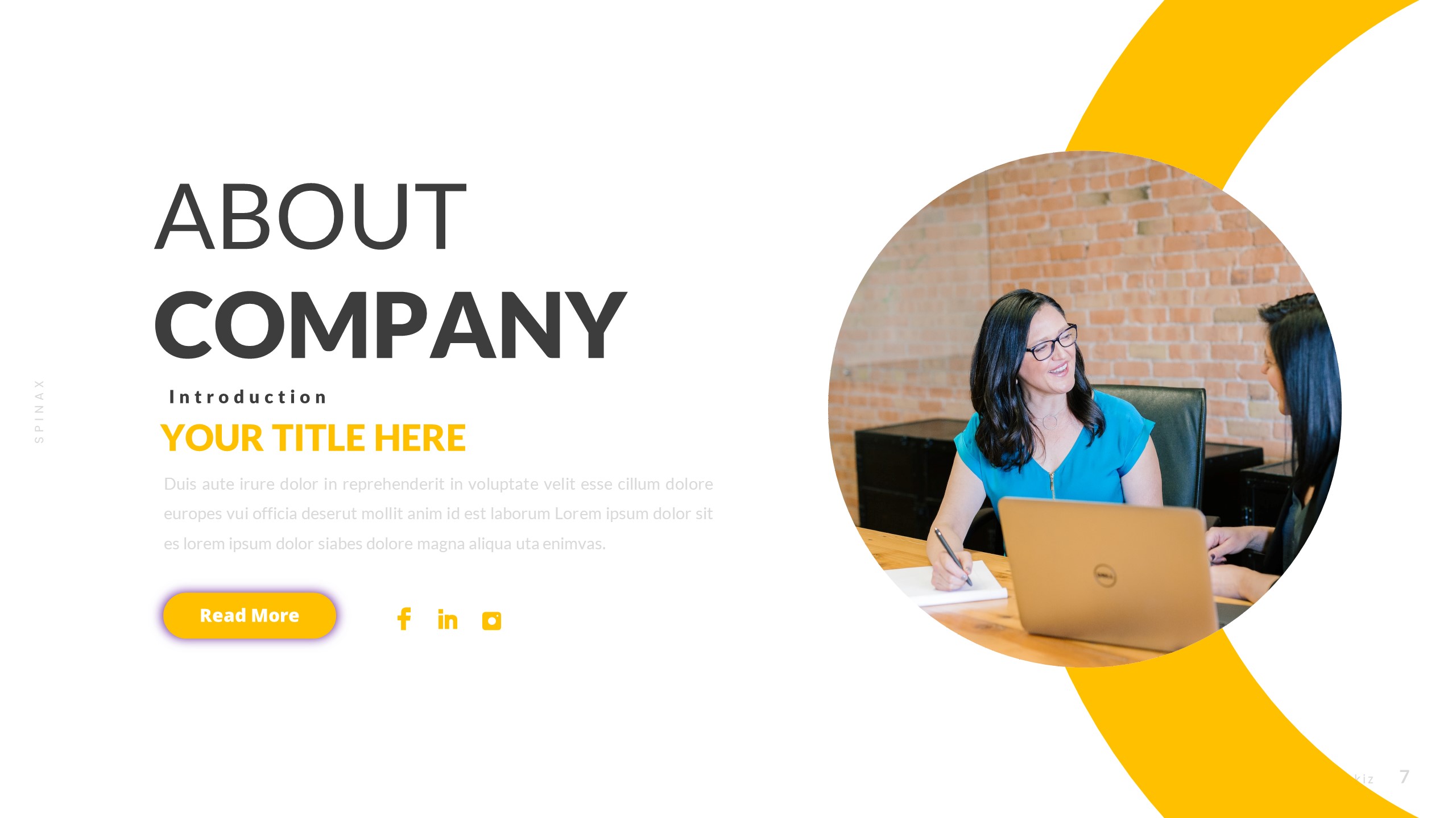 Spinax - Keynote Presentation Template by ArtMonkiz | GraphicRiver