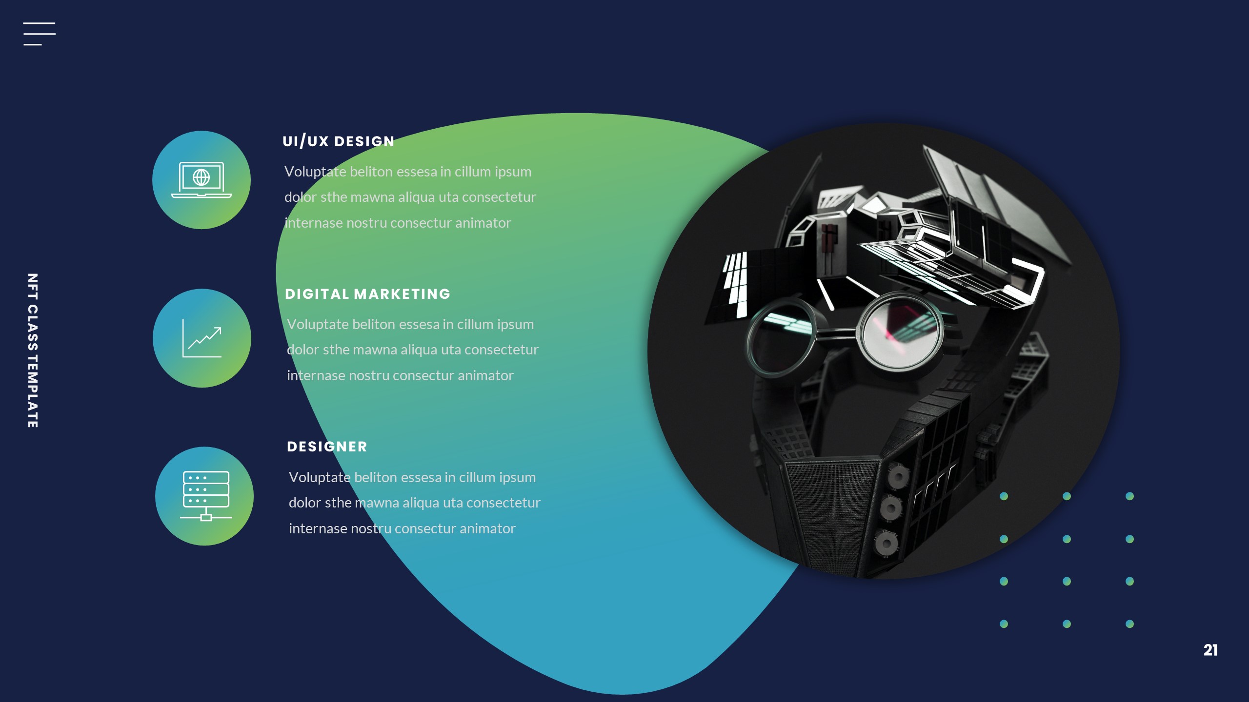 NFT Class - Keynote Presentation Template, Presentation Templates ...