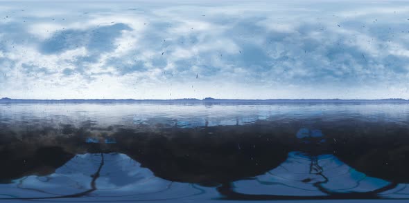 360 VR River and Rain, Motion Graphics | VideoHive