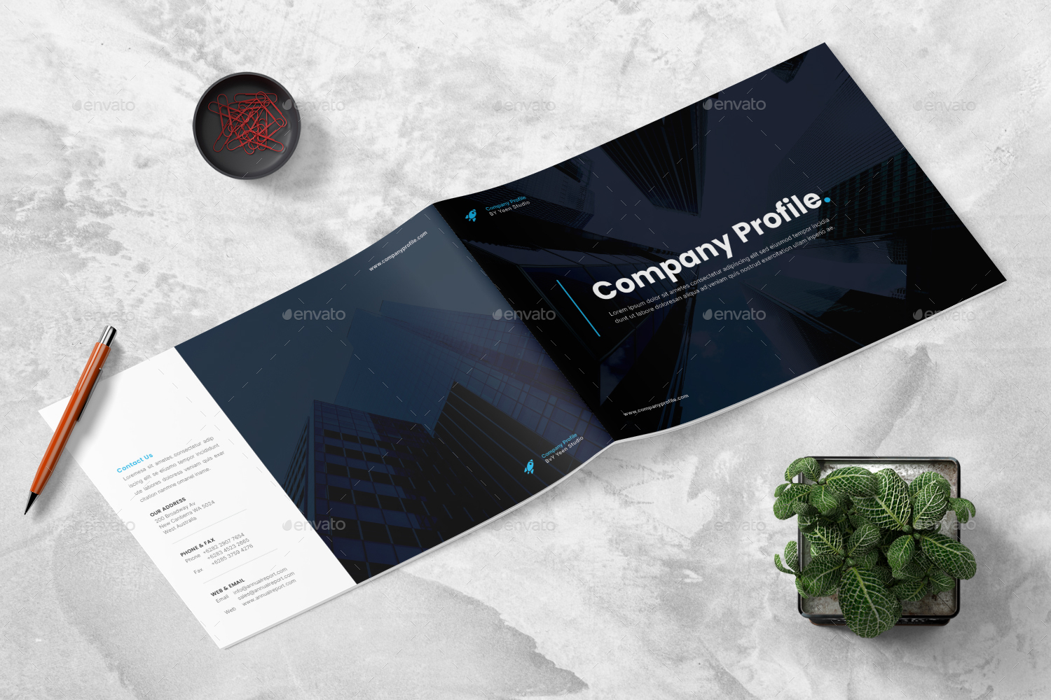 Company Profile, Print Templates | GraphicRiver