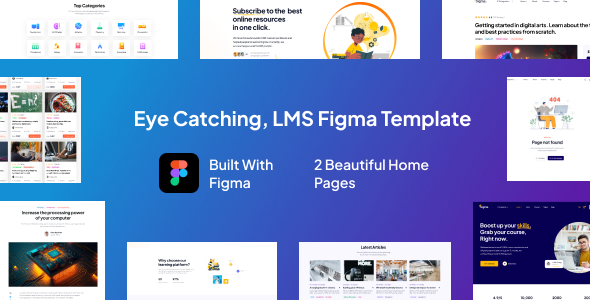 Sigma - LMS Solution Figma Template by themexplosion | ThemeForest
