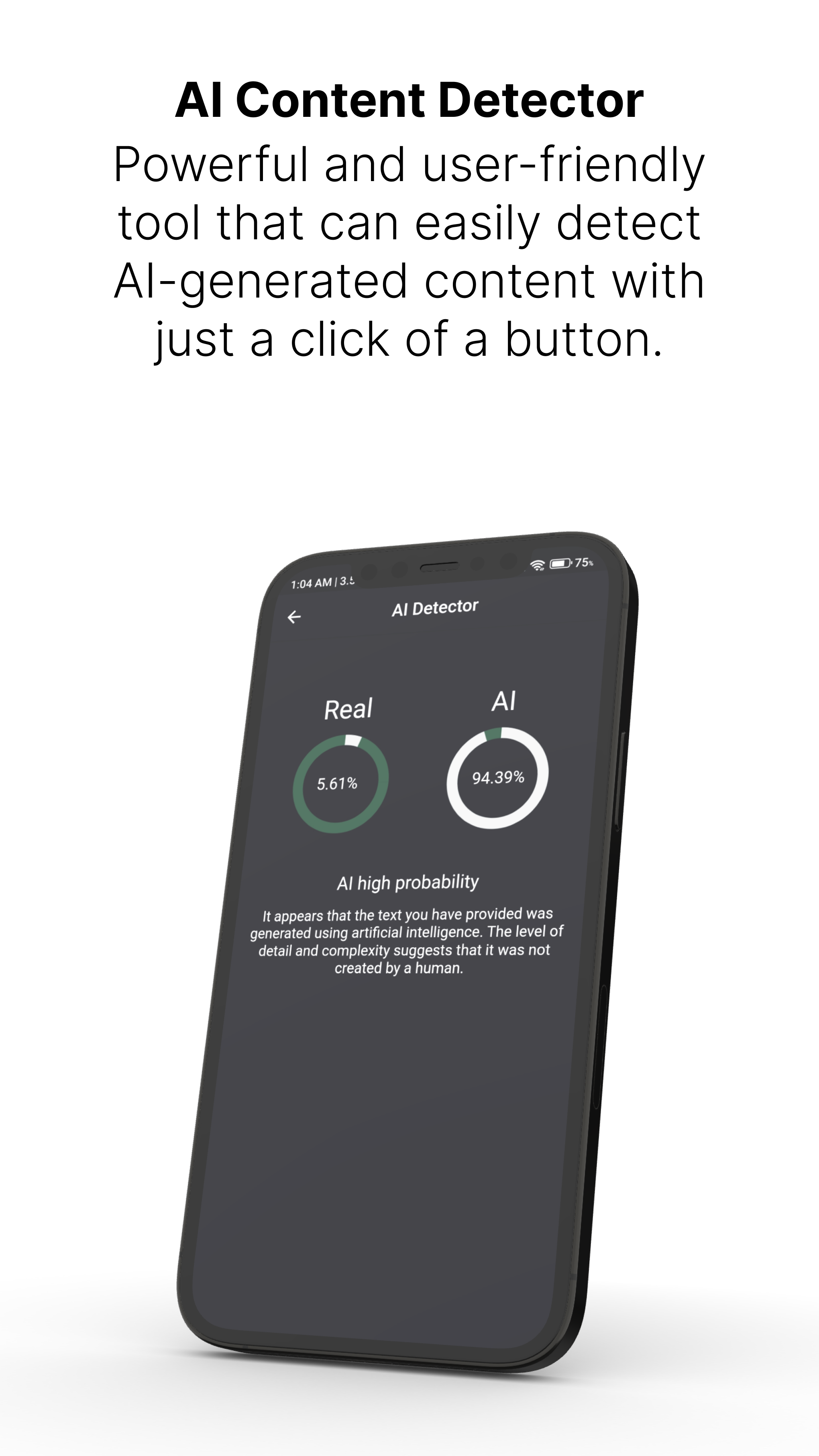 ChatGPT AI content detector For all platforms by SoftStudioX | CodeCanyon
