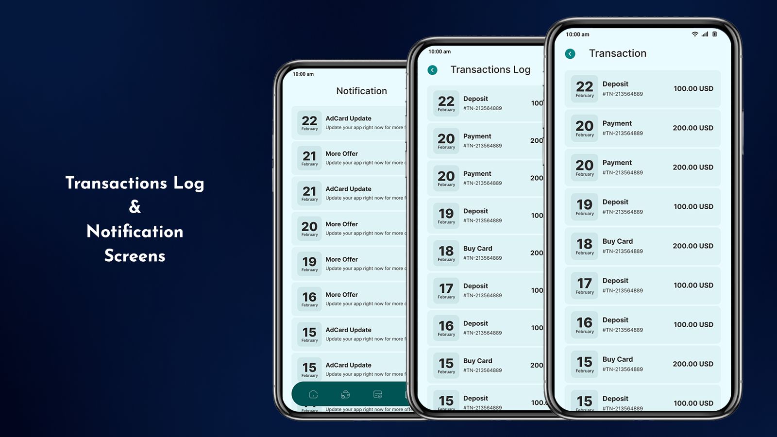 AdCard - Virtual Credit Card Platform Flutter App by AppDevsX | CodeCanyon