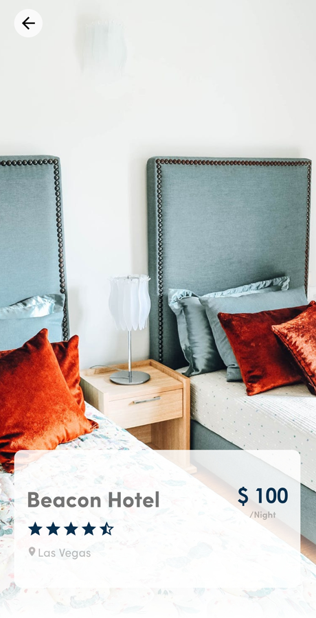 Flux Hotel Booking hotel full application in Flutter 3.0 by JeffDeveloper