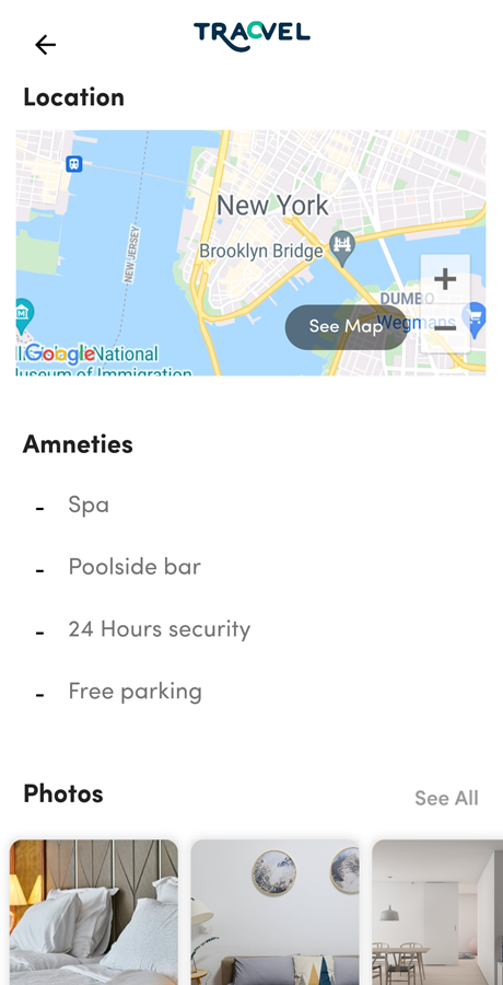 Flux Hotel Booking hotel full application in Flutter 3.0 by JeffDeveloper