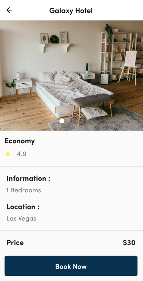 Flux Hotel Booking hotel full application in Flutter 3.0 by JeffDeveloper