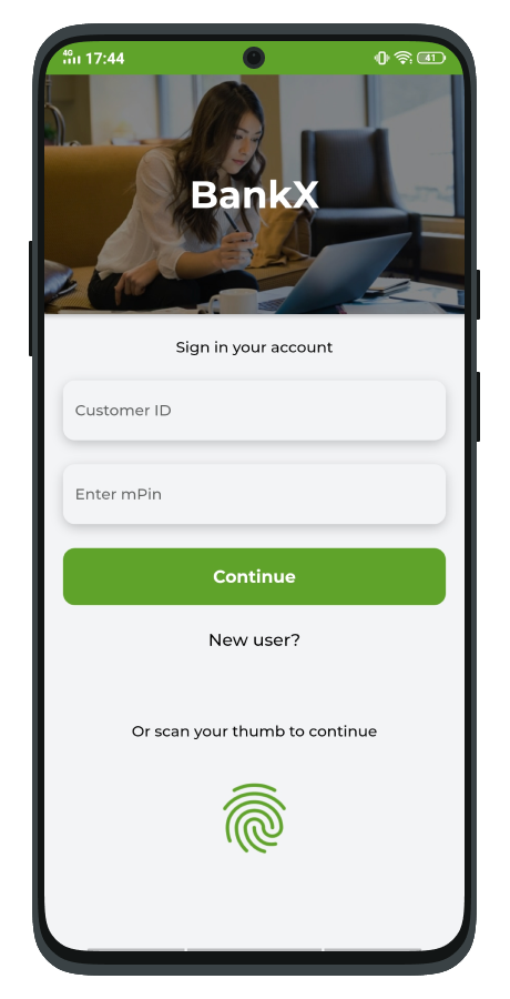 Online Banking Android App + Online Banking iOS App Template| Bank App ...