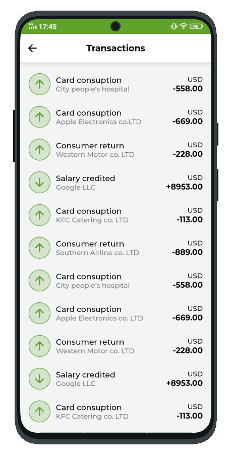 Online Banking Android App + Online Banking iOS App Template| Bank App ...