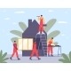 Home Renovation Scene, Vectors | GraphicRiver