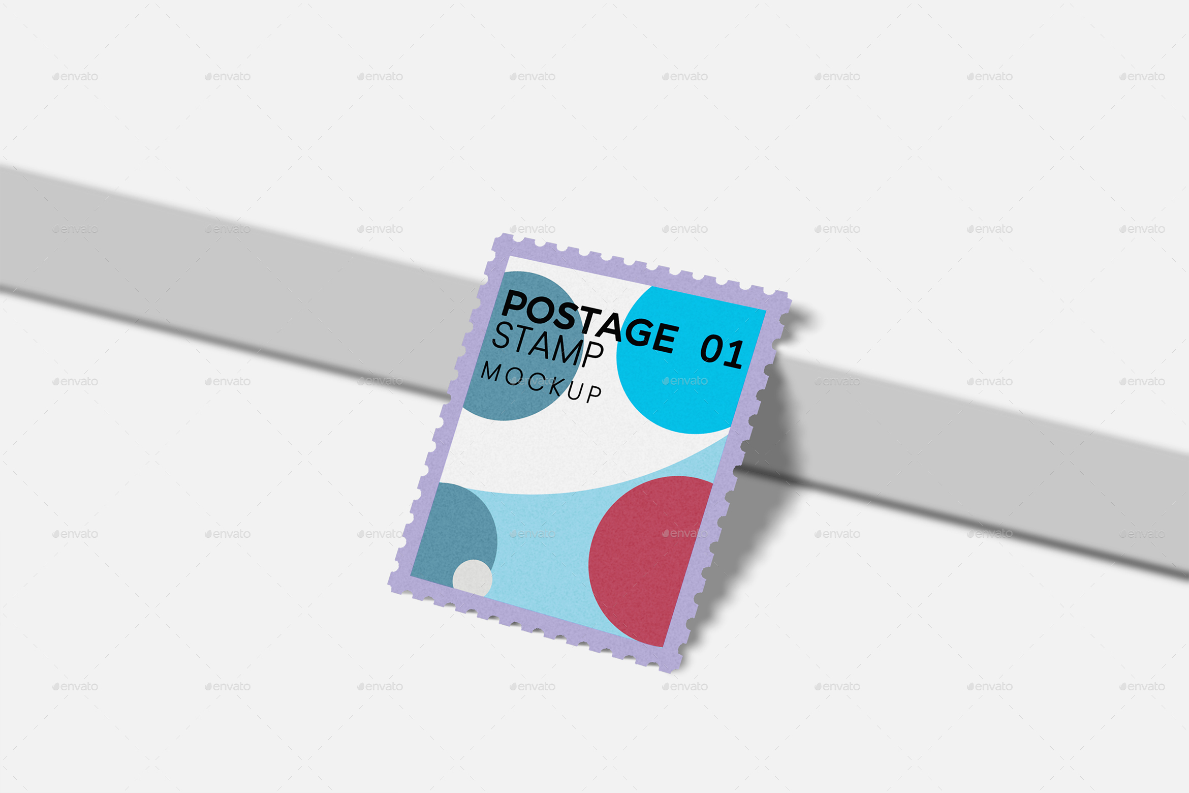 Postage Stamp Mockup, Graphics | GraphicRiver