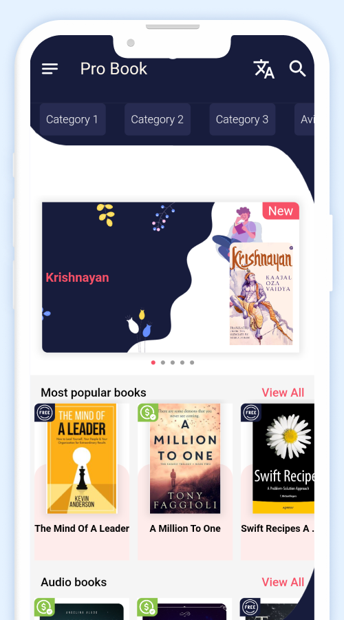 Pro Book - Flutter App by LpkTechnosoft | CodeCanyon