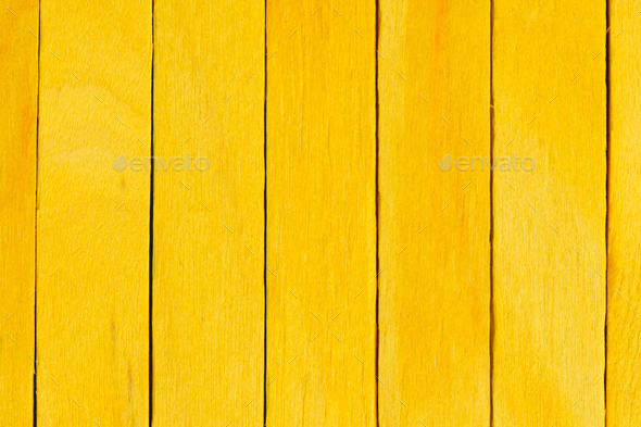 Yellow wooden boards textured background. Stock Photo by nikonlamp