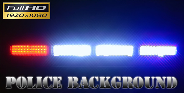 Police Background Full HD, Motion Graphics | VideoHive