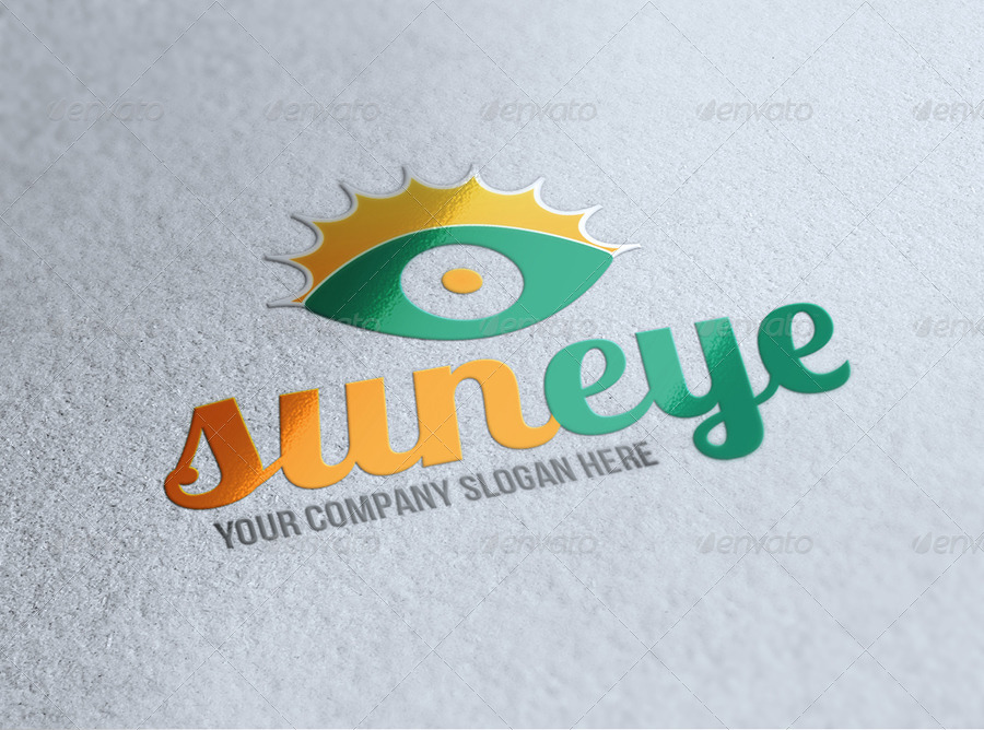 Sun Eye Logo, Logo Templates | GraphicRiver