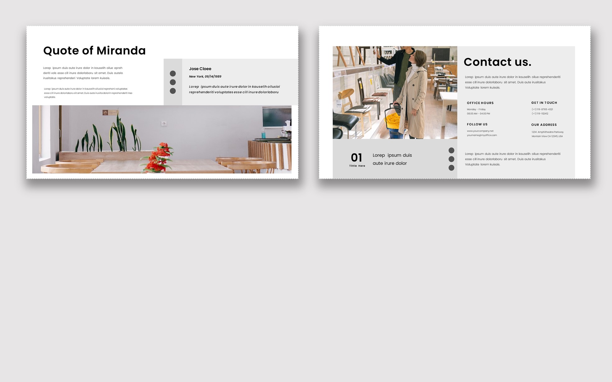 Miranda - Business PowerPoint Template, Presentation Templates ...