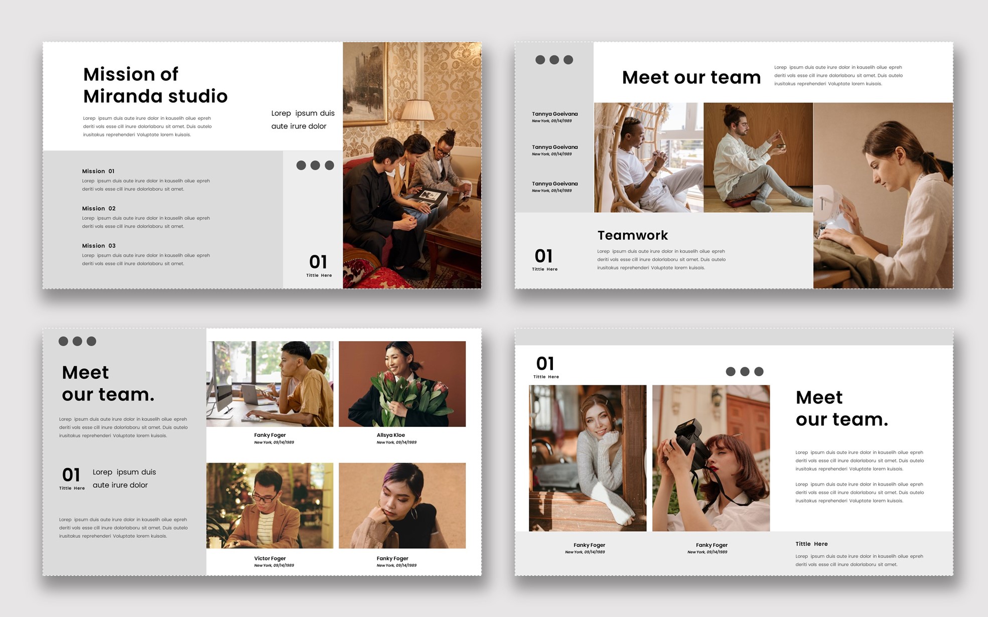 Miranda - Business PowerPoint Template, Presentation Templates ...