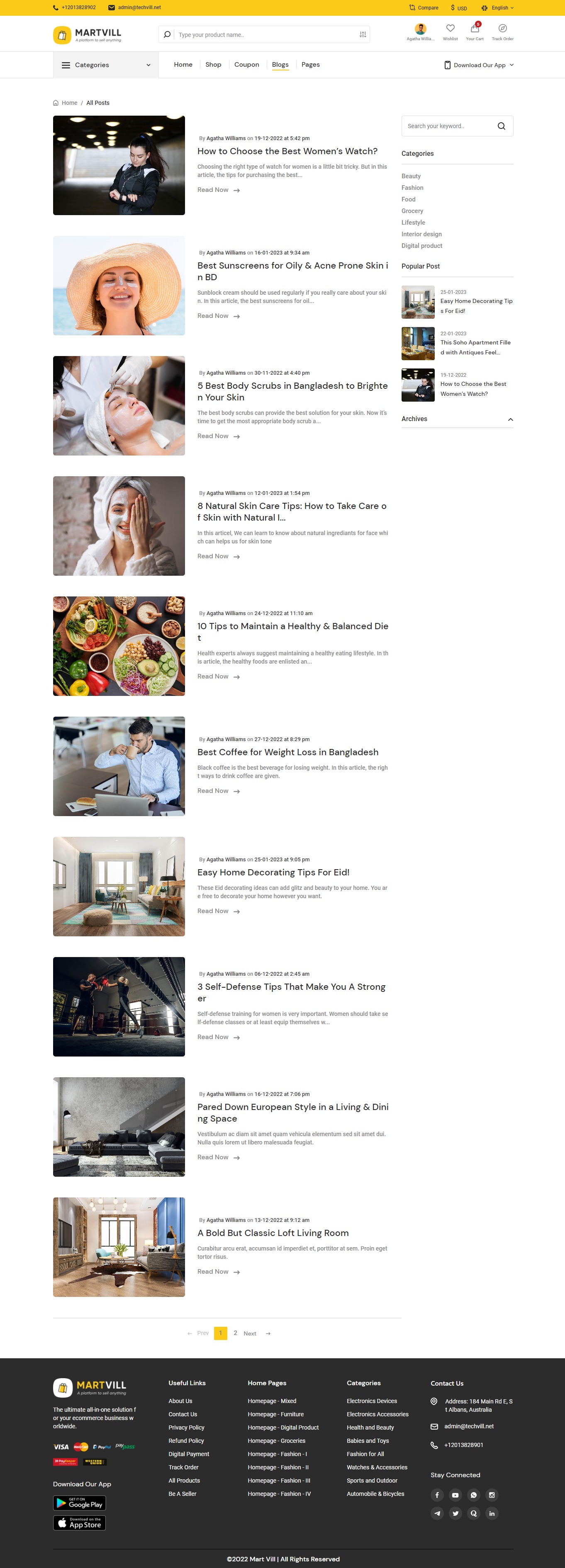 Martvill - A Global Multivendor Ecommerce Platform to Sell Anything by techvillage1