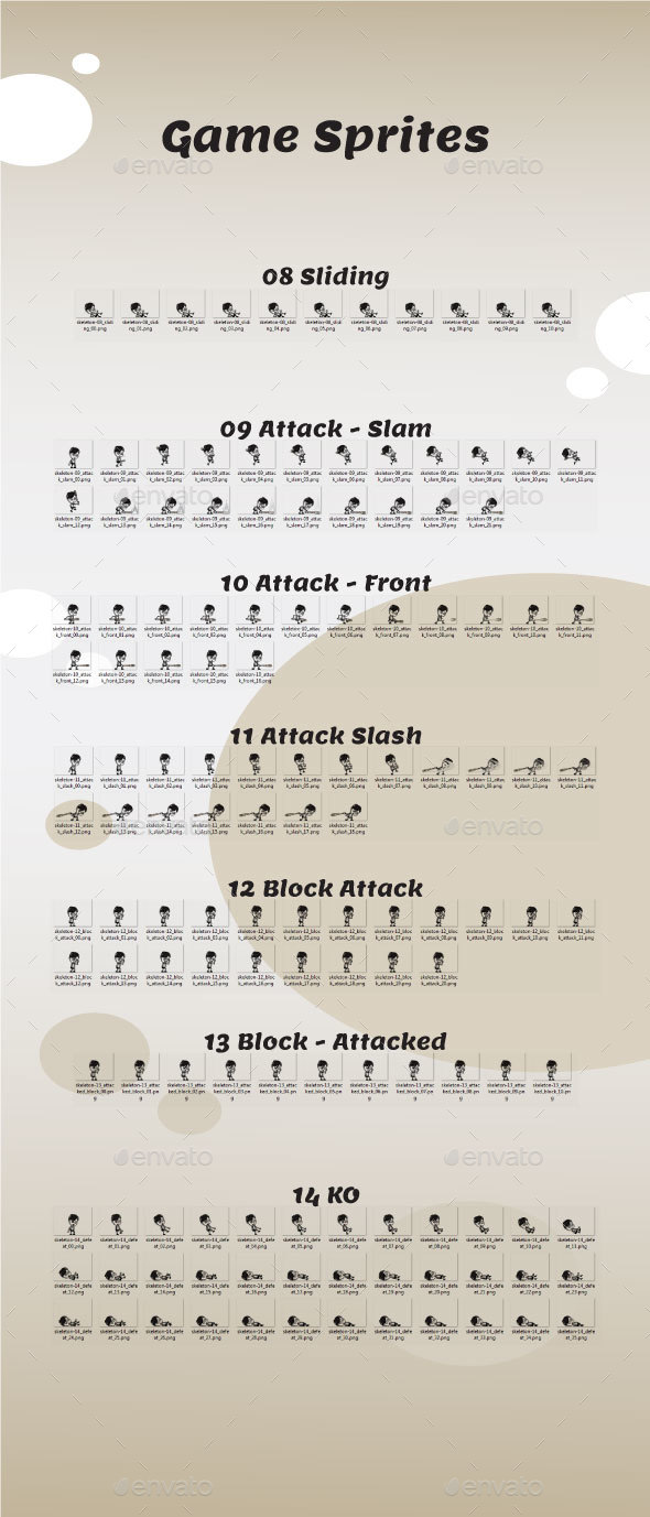 Doll Boy 2D Sprites Game Asset, Game Assets | GraphicRiver