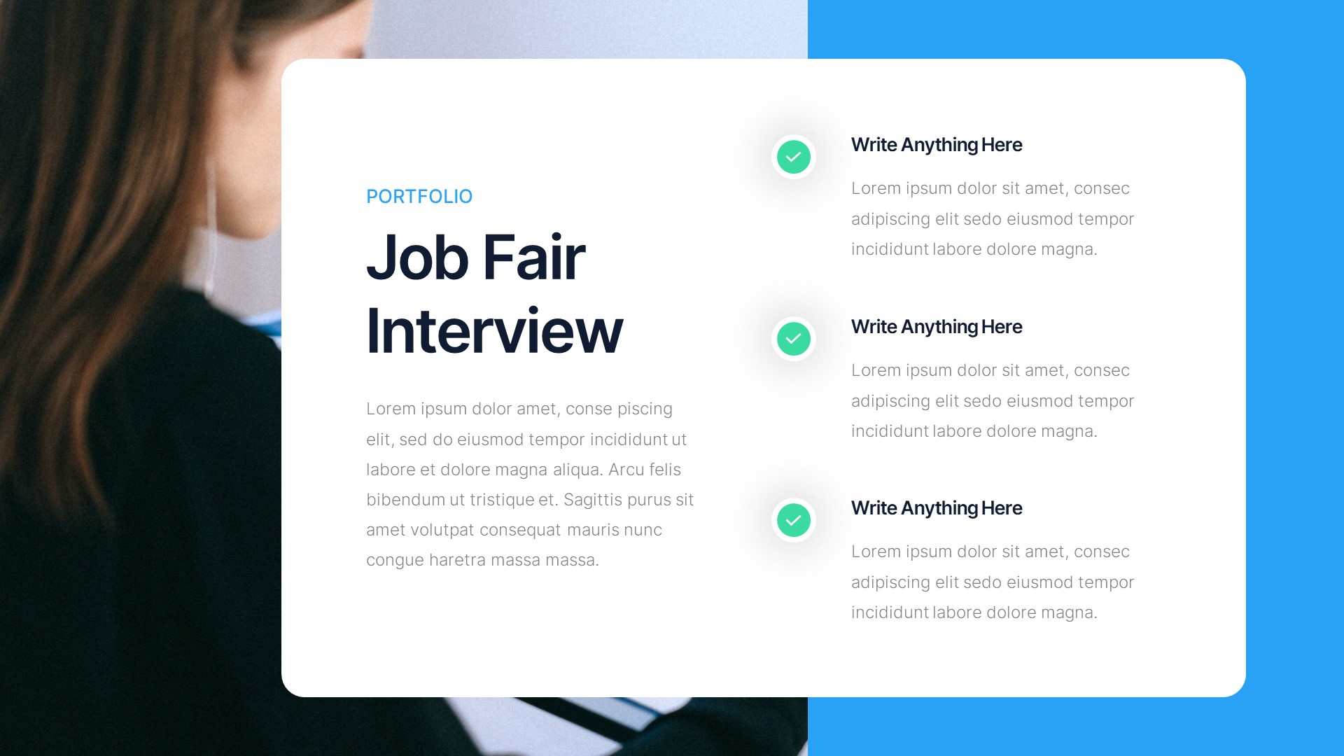 Careers - Job Interview & Hiring Google Slides Template, Presentation ...