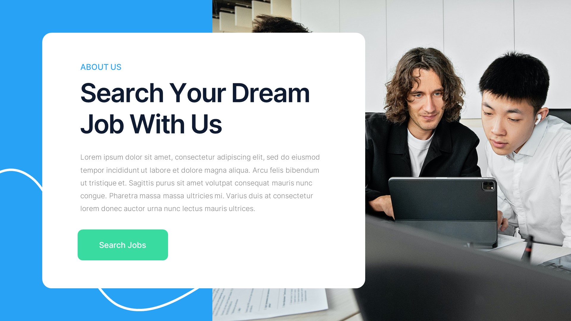 Careers - Job Interview & Hiring Google Slides Template, Presentation ...